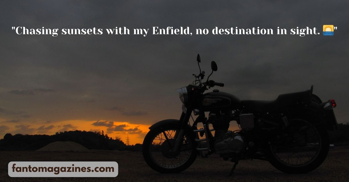 599 Royal Enfield Captions for Instagram Trends in 2025 - Fanto Magazines